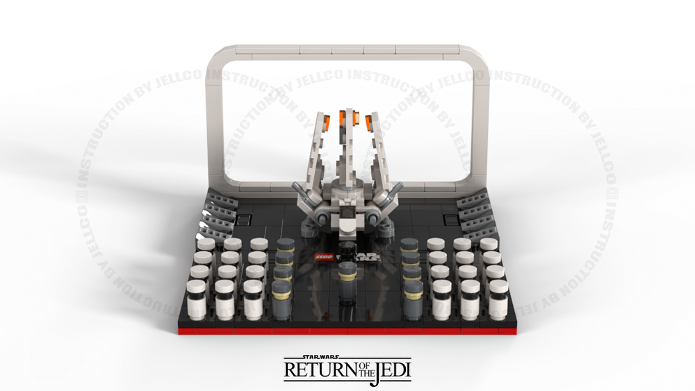 LEGO MOC Ultramicro Diorama : Imperial Shuttle & Lord Vader by jellco ...