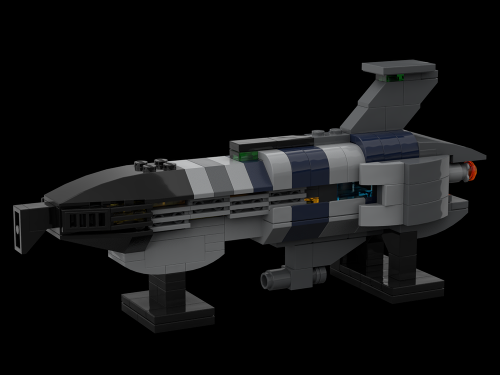 LEGO MOC Mini Invisible Hand (Providence-class dreadnought) by ...