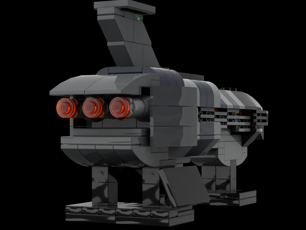 Lego Moc Mini Invisible Hand Providence Class Dreadnought By