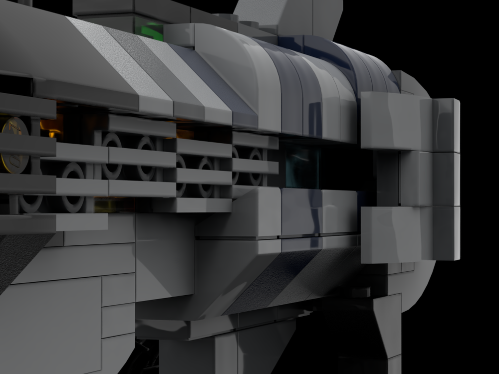 Lego Moc Mini Invisible Hand Providence Class Dreadnought By