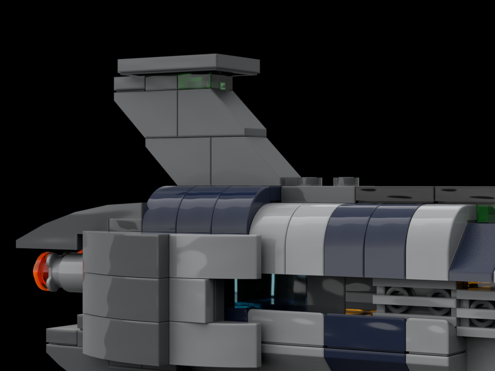 Lego Moc Mini Invisible Hand Providence Class Dreadnought By
