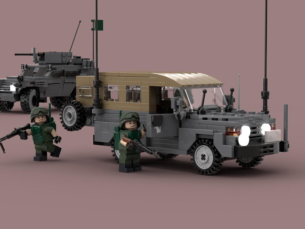 LEGO MOC Mitsubishi Type 73 "Shin" Light Truck | JGSDF 2nd-generation ...