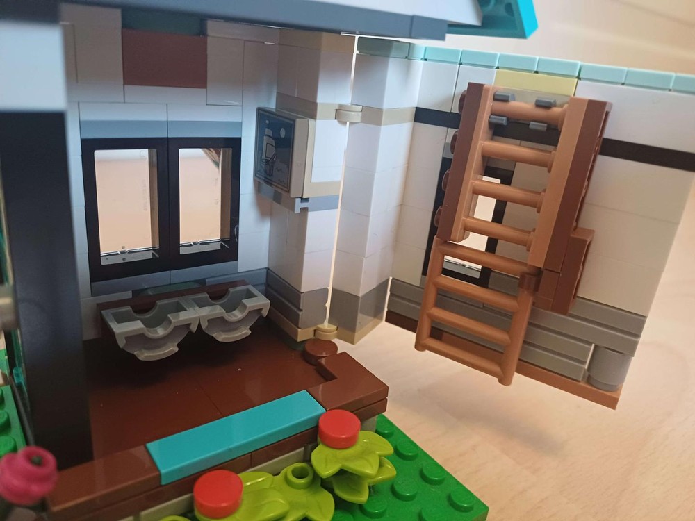 Lego Moc Cozy Windmill By Gymlead11b Rebrickable Build With Lego
