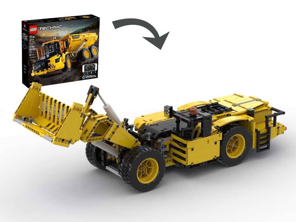 LEGO MOC 42114 model B - Underground Mining Loader by XaeroZKota ...