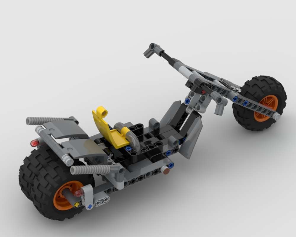 LEGO MOC Chopper 42119 Alternative by ErikGS | Rebrickable - Build with ...