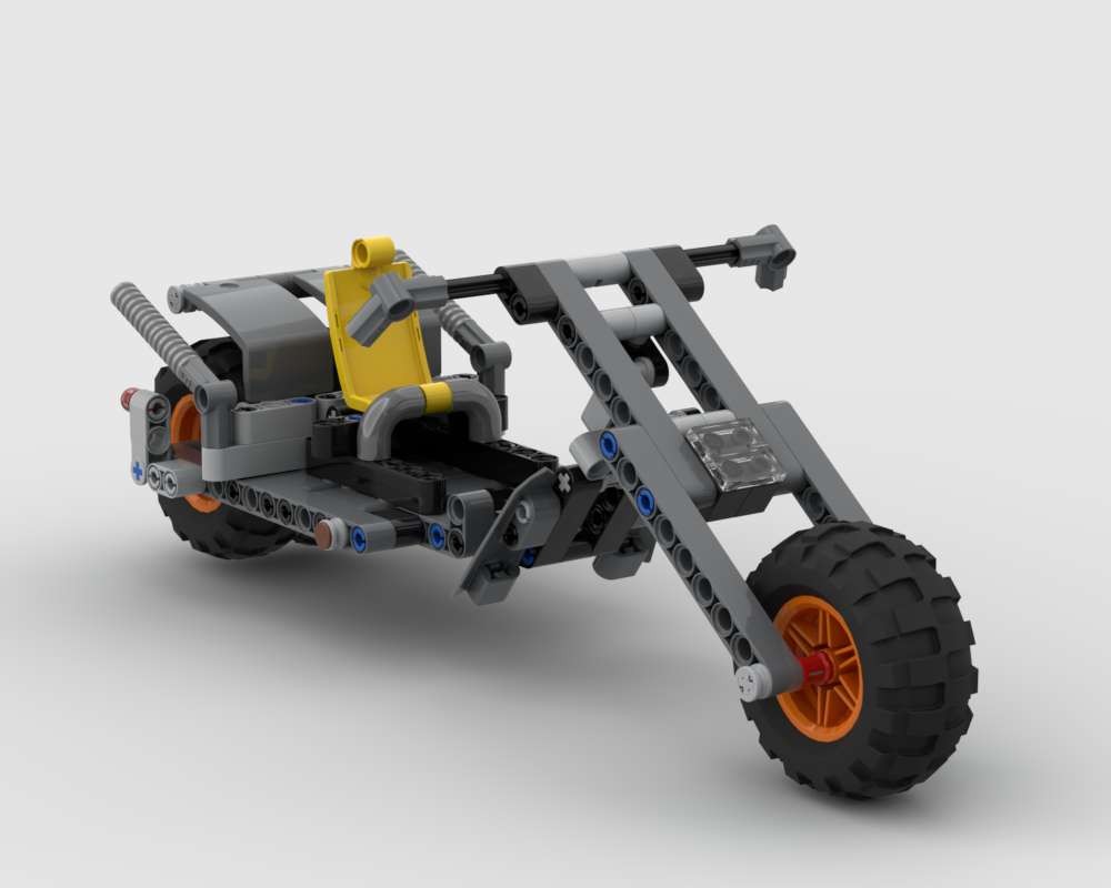 LEGO MOC Chopper 42119 Alternative by ErikGS | Rebrickable - Build with ...