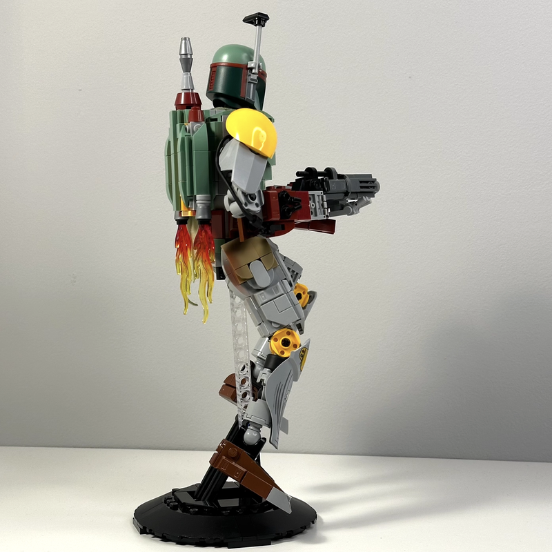 LEGO MOC Boba the bounty hunter by bobbacatmocs | Rebrickable - Build ...