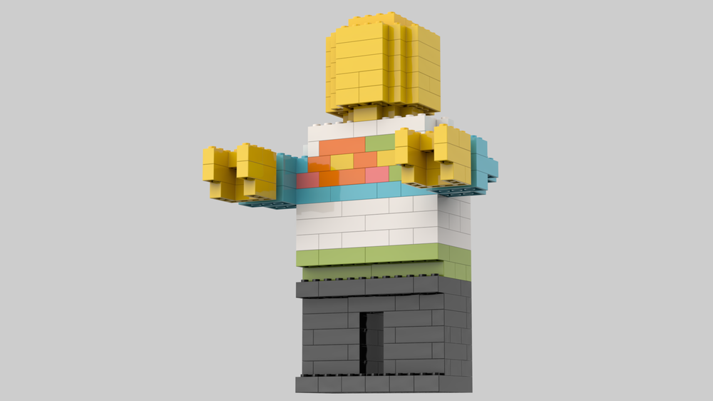 LEGO MOC 11030 MISTER BIG MINIFIG by Lenarex | Rebrickable - Build with ...