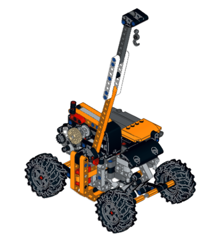 Lego Moc Crane 42139 By Szadq Rebrickable Build With Lego