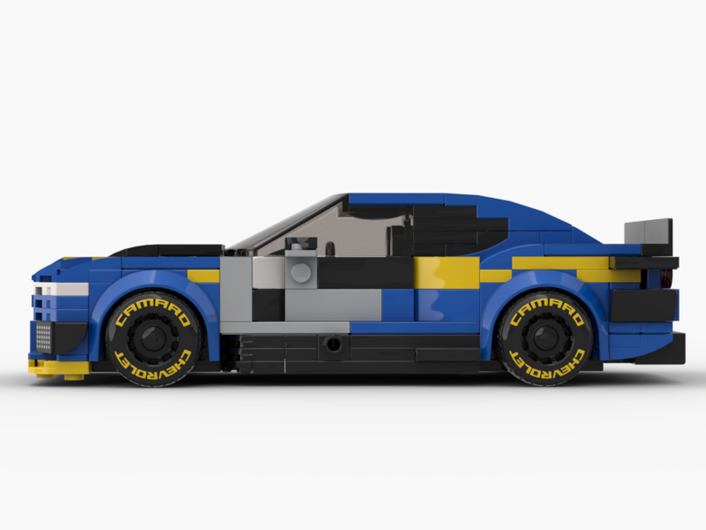 Lego Moc 2023 Garage 56 Camaro Zl1 Le Mans Stock Car By Kinetickit