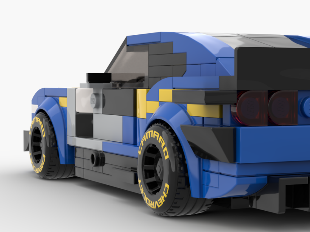Lego Moc 2023 Garage 56 Camaro Zl1 Le Mans Stock Car By Kinetickit