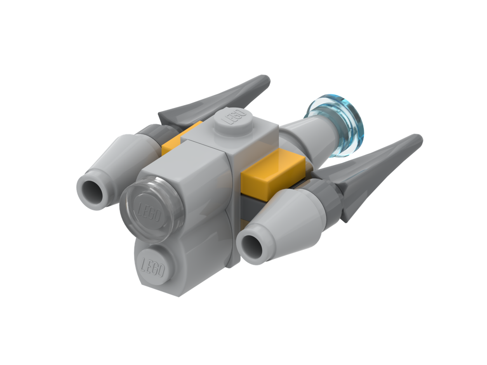 LEGO MOC 75366 Day 2 : Spaceship #2 by Berth | Rebrickable - Build with ...