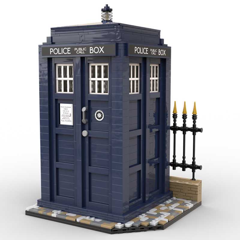 LEGO MOC Doctor Who Tardis by PsychoWard666 | Rebrickable - Build with LEGO