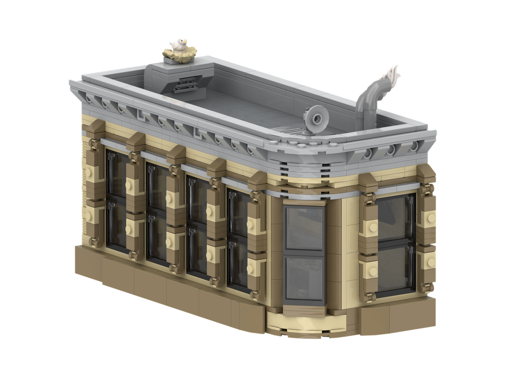 LEGO MOC Modular Dispensary Corner Store by Bucktopus | Rebrickable ...