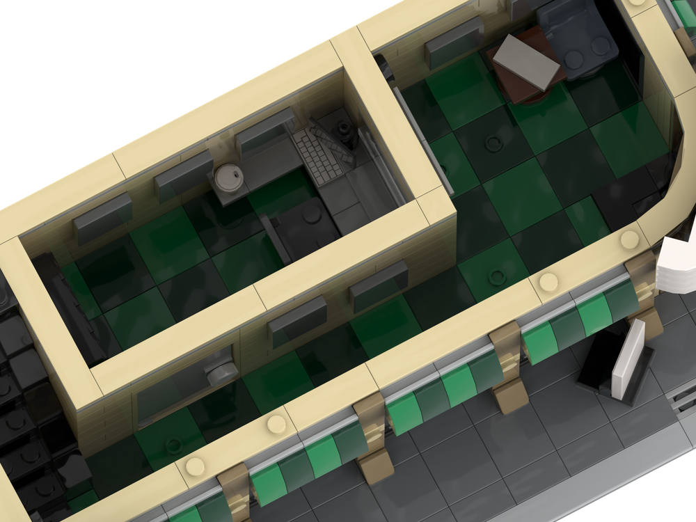 LEGO MOC Modular Dispensary Corner Store by Bucktopus | Rebrickable ...