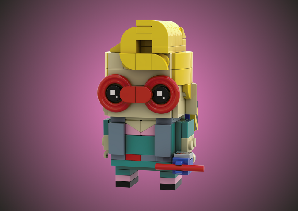 LEGO MOC Egon Spengler by RetroBrix | Rebrickable - Build with LEGO