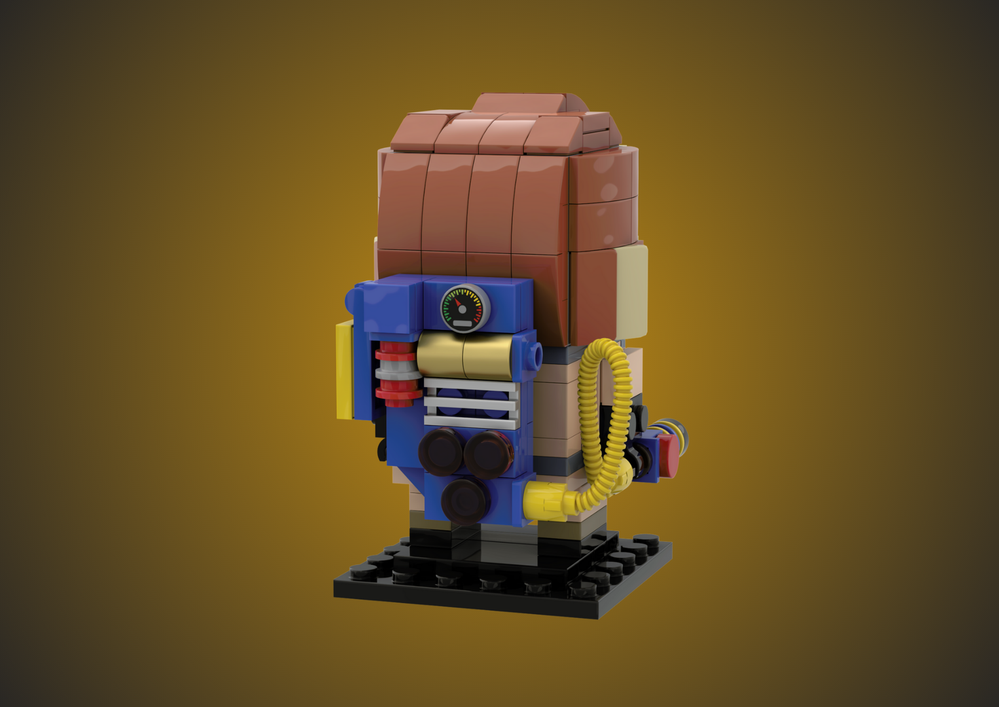 LEGO MOC Ray Stanz by RetroBrix | Rebrickable - Build with LEGO