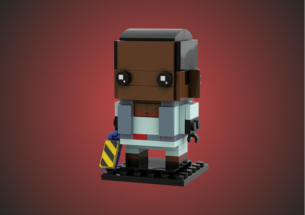 LEGO MOC Winston Zeddemore by RetroBrix | Rebrickable - Build with LEGO