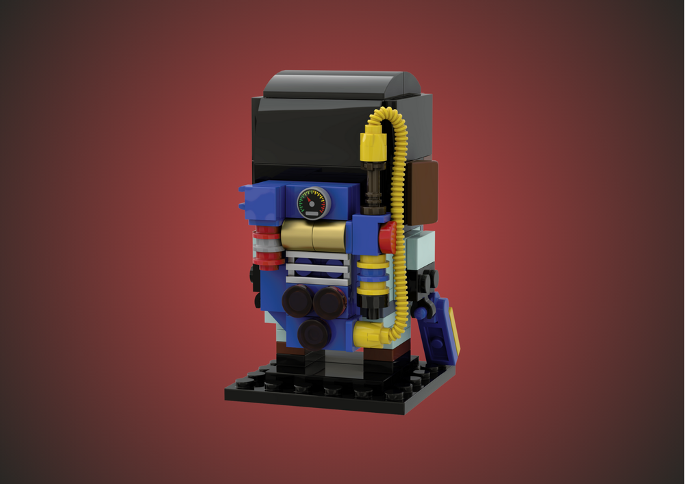 LEGO MOC Winston Zeddemore by RetroBrix | Rebrickable - Build with LEGO