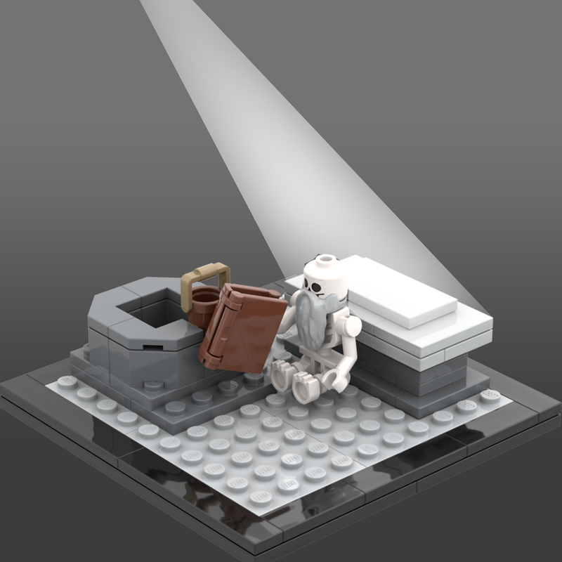 LEGO MOC Balin's tomb by LucSoleBricks | Rebrickable - Build with LEGO