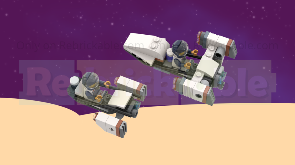 LEGO MOC City Space Reimagined: Hoverbike 30663 by watson.lego ...