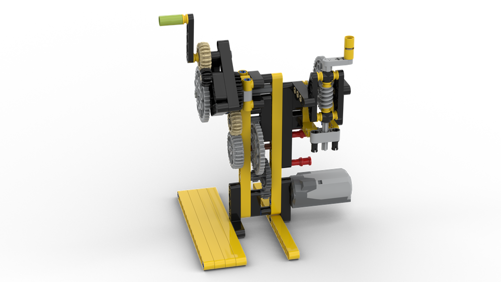 LEGO MOC Straight line and curved lego machine by bloco_de_ideias ...