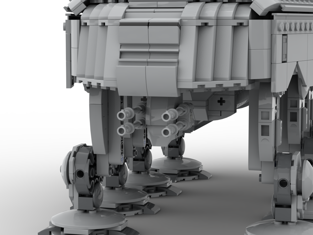 Lego Moc All Terrain Heavy Artillery At Ha By Fabian2 Rebrickable