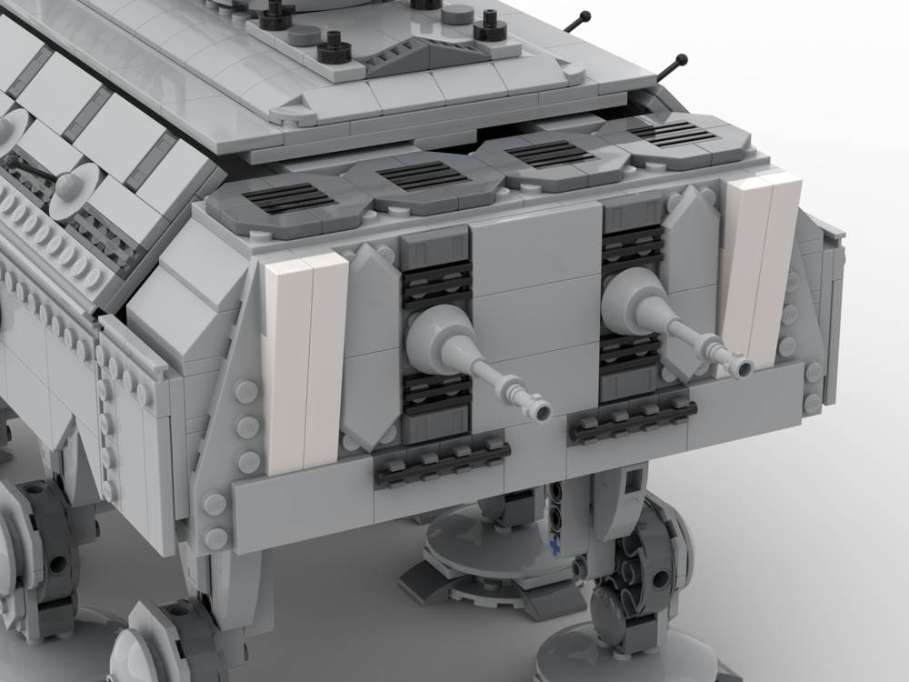Lego Moc All Terrain Heavy Artillery At Ha By Fabian2 Rebrickable