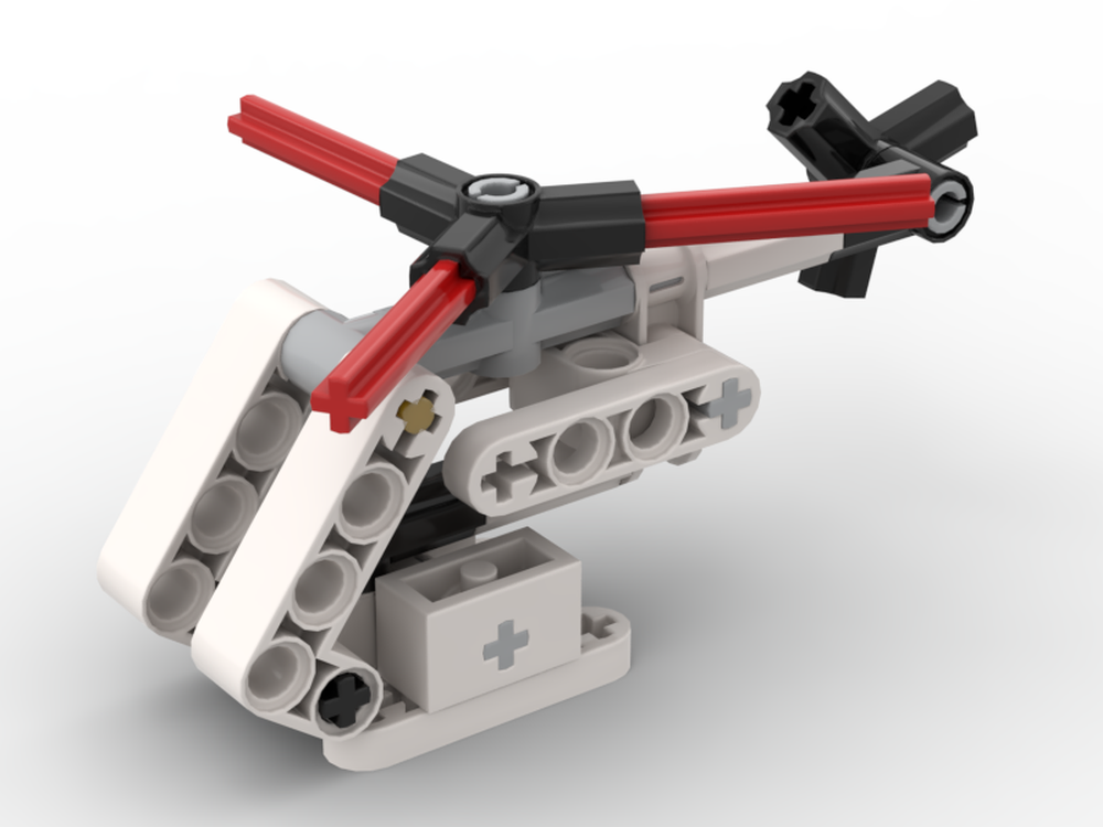 LEGO MOC 30682 Helicopter by A_Dilophosaurus | Rebrickable - Build with ...