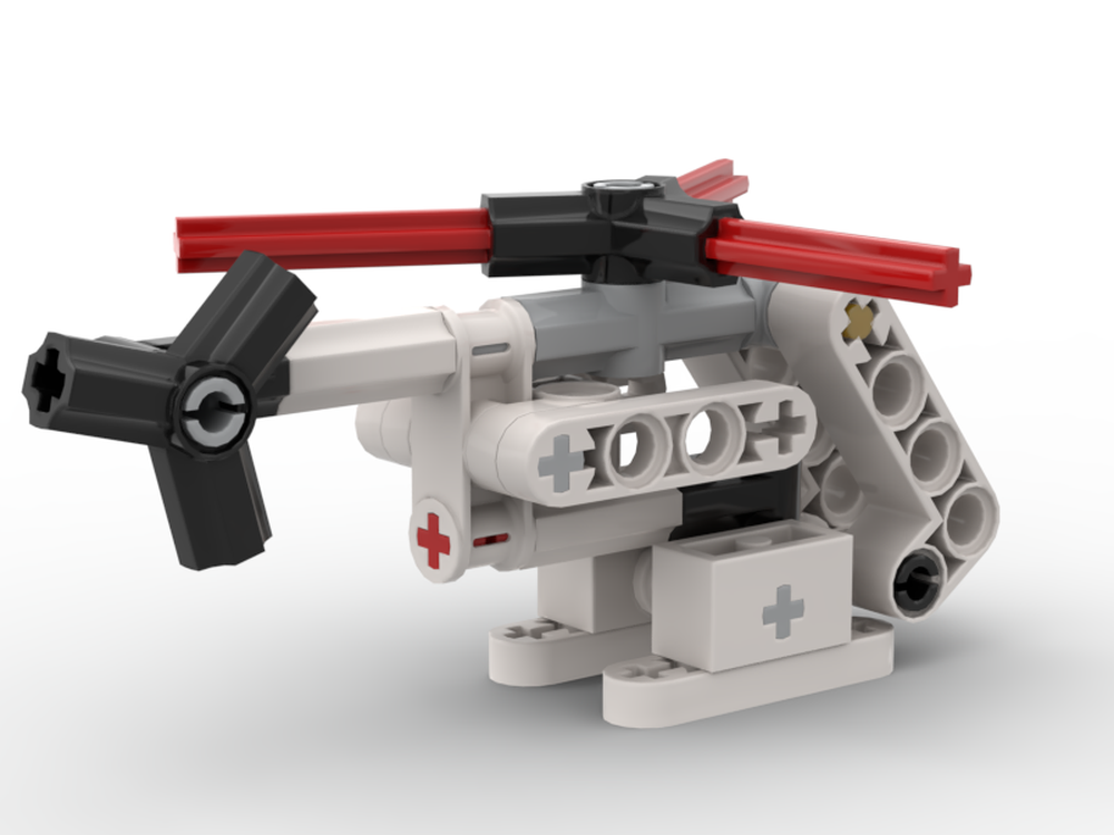 LEGO MOC 30682 Helicopter by A_Dilophosaurus | Rebrickable - Build with ...