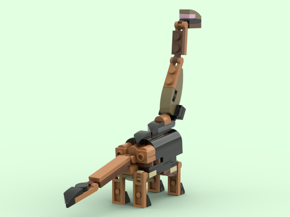 Lego Moc Brachiosaurus — 30578 By Scott Mc Rebrickable Build With Lego