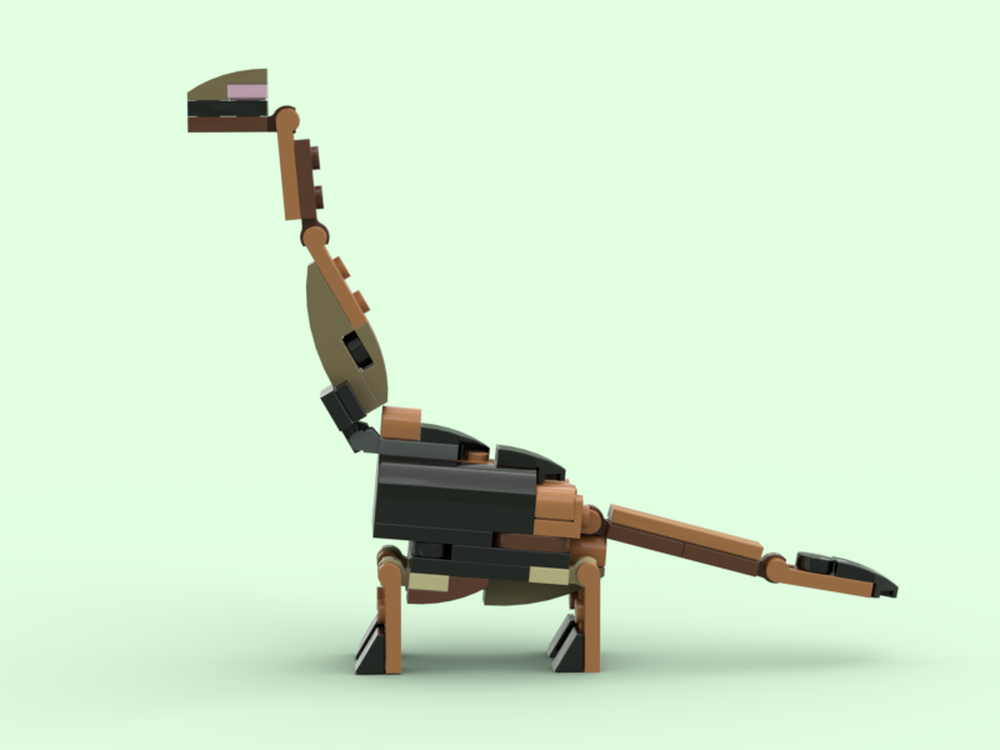 Lego Moc Brachiosaurus — 30578 By Scott Mc Rebrickable Build With Lego
