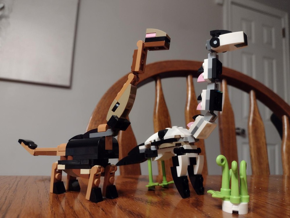 Lego Moc Brachiosaurus — 30578 By Scott Mc Rebrickable Build With Lego