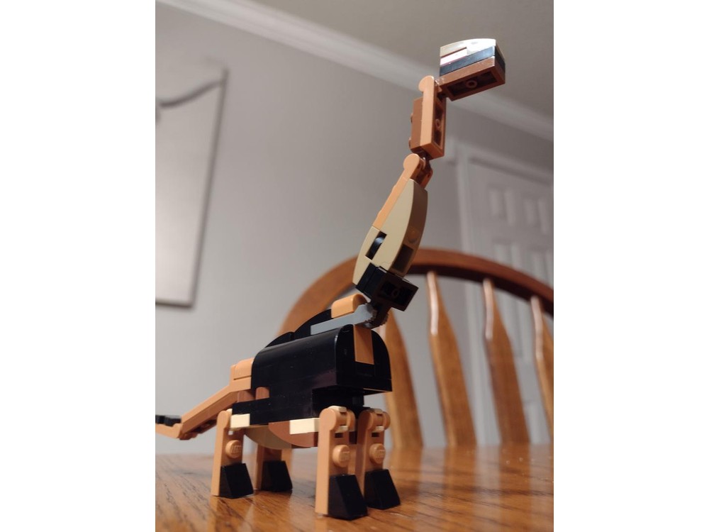Lego Moc Brachiosaurus — 30578 By Scott Mc Rebrickable Build With Lego