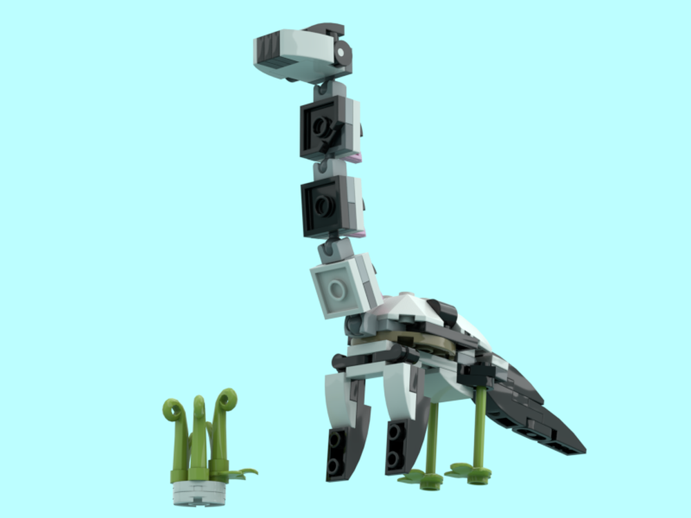 Lego Moc Sauropod — 30641 By Scott Mc Rebrickable Build With Lego