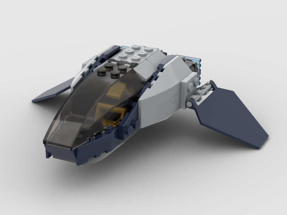 LEGO MOC Little Shuttle by Palomar | Rebrickable - Build with LEGO