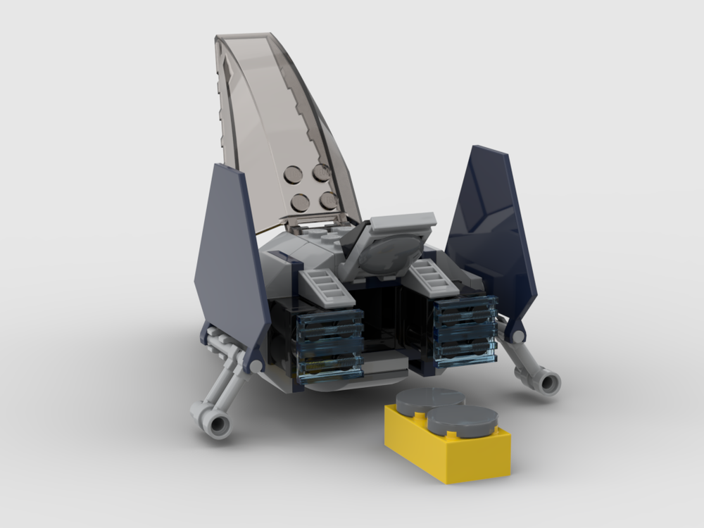 LEGO MOC Little Shuttle by Palomar | Rebrickable - Build with LEGO