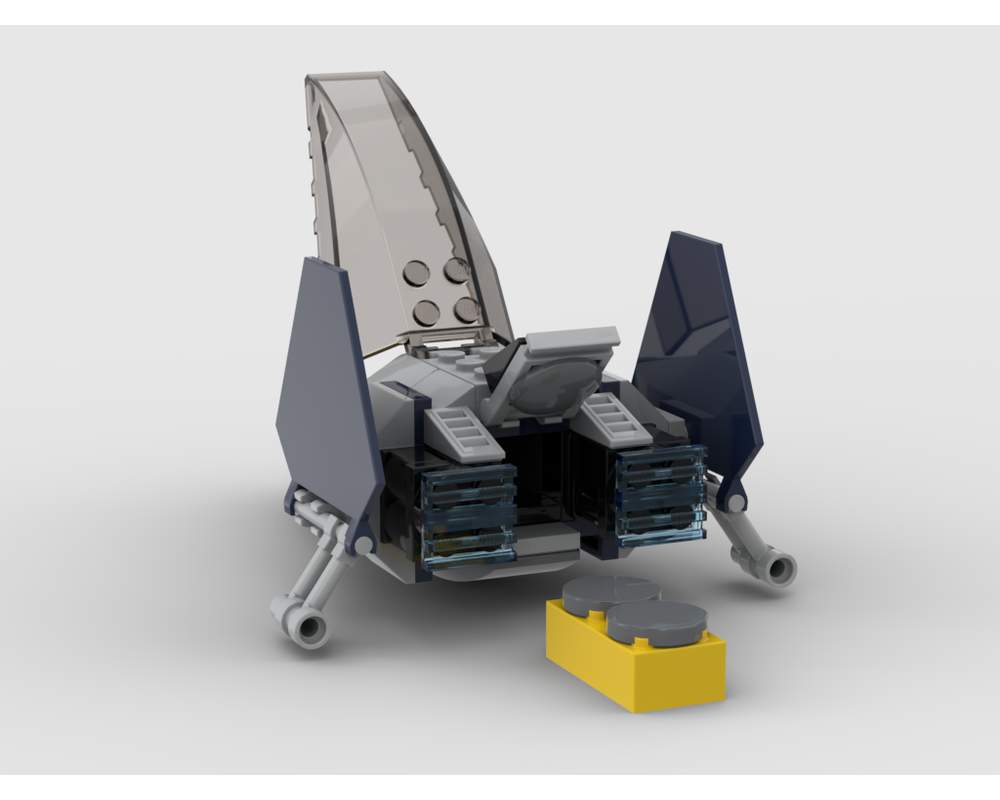 LEGO MOC Little Shuttle by Palomar | Rebrickable - Build with LEGO