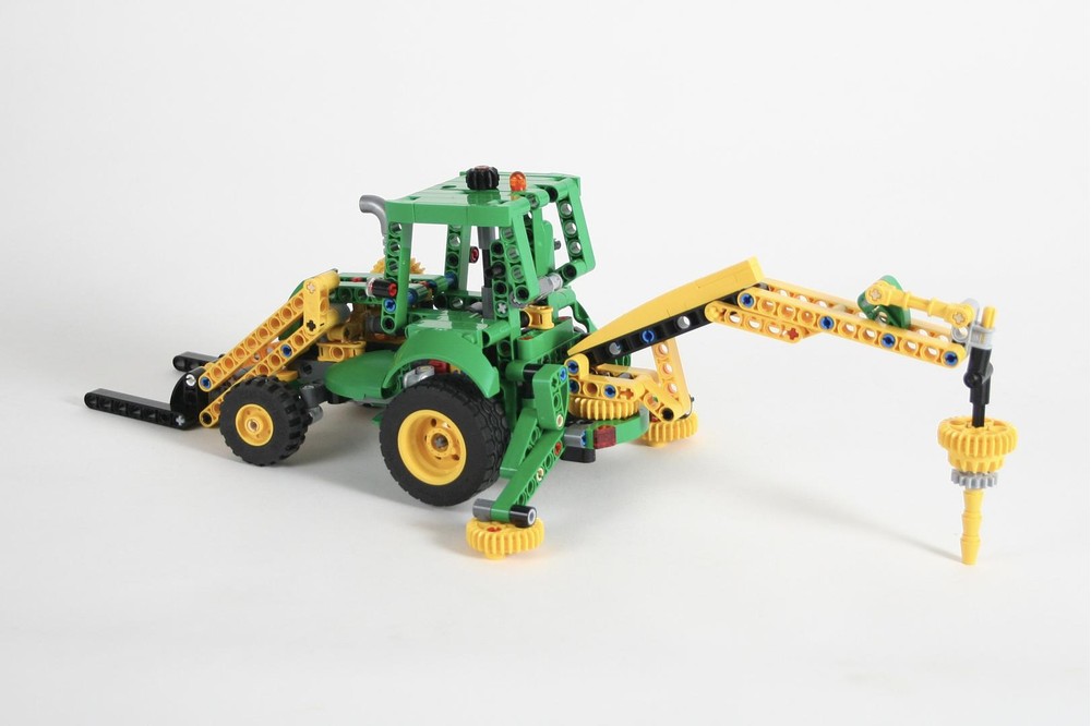 LEGO MOC 42168 Backhoe by thirdwigg | Rebrickable - Build with LEGO