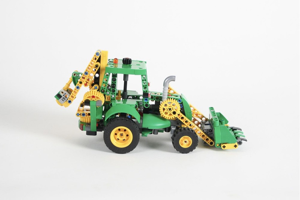 LEGO MOC 42168 Backhoe by thirdwigg | Rebrickable - Build with LEGO