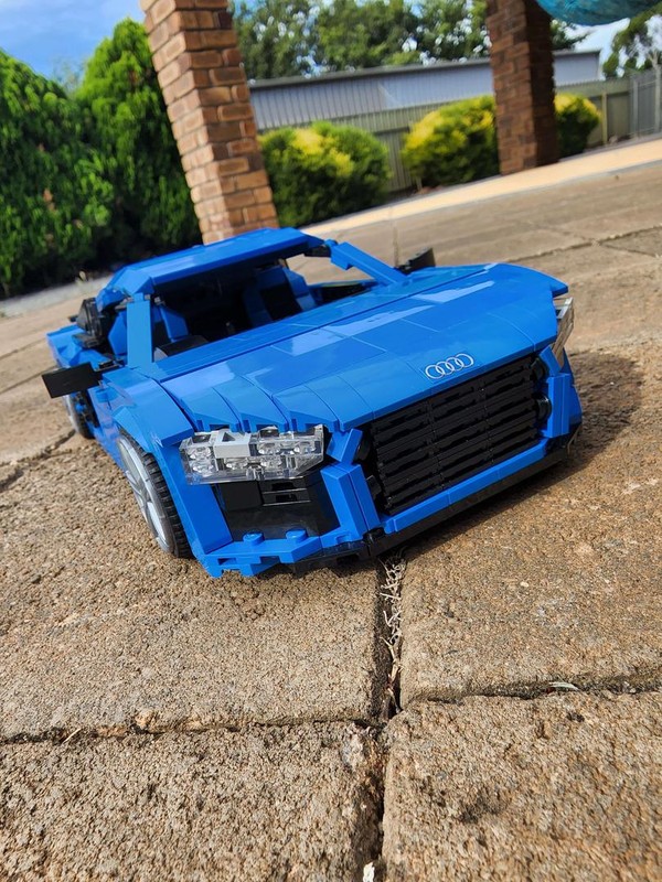 LEGO MOC Audi R8 V10 Plus by Bens Lego Cars | Rebrickable - Build with LEGO