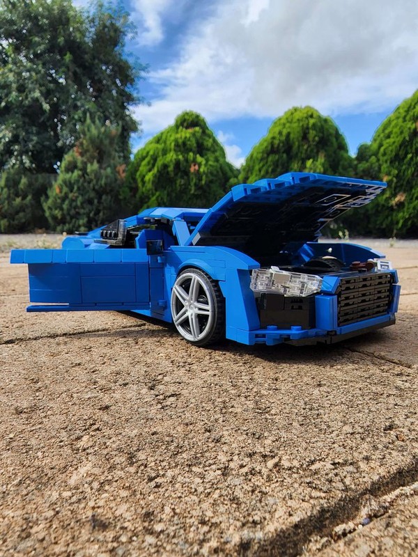 LEGO MOC Audi R8 V10 Plus by Bens Lego Cars | Rebrickable - Build with LEGO