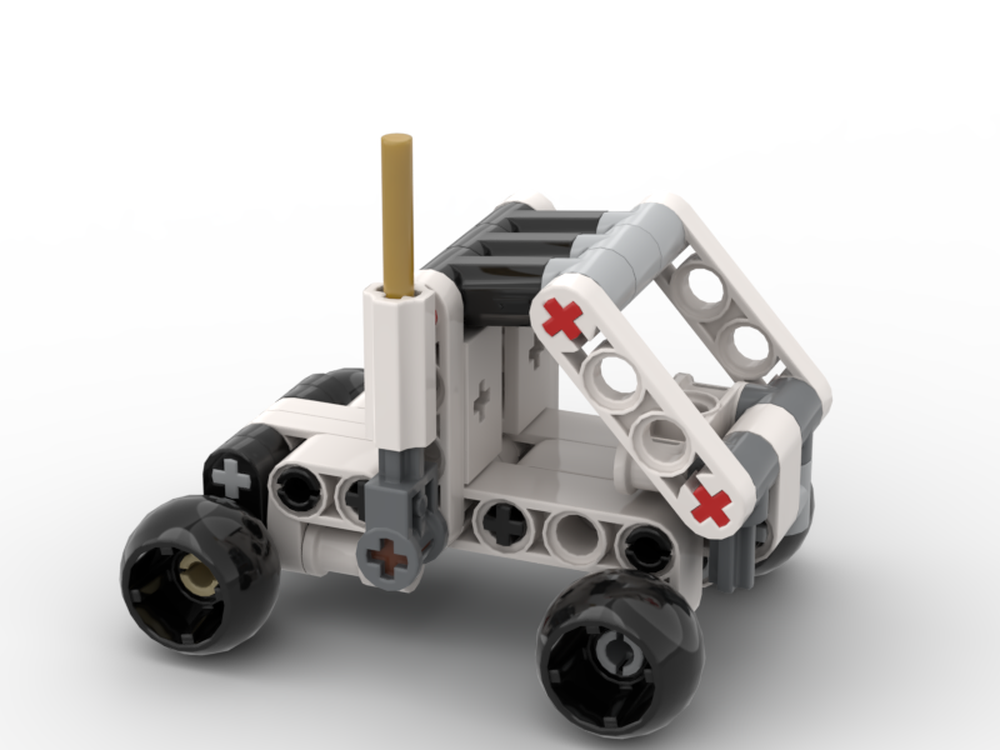 Lego Moc 30682 Mars Truck By Adilophosaurus Rebrickable Build With