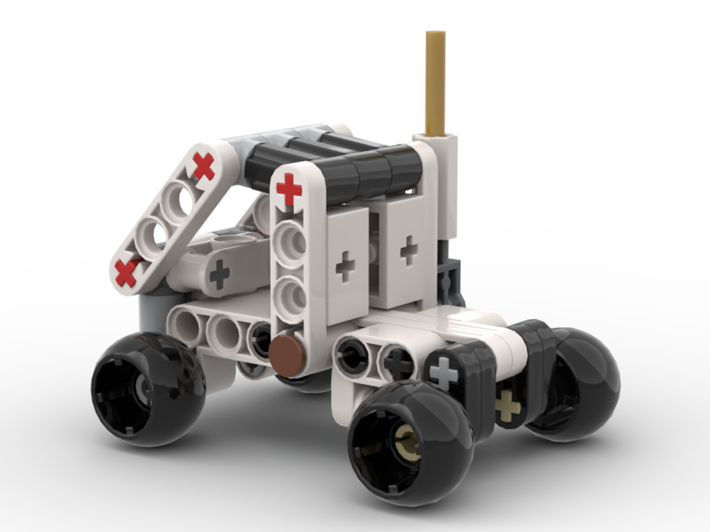 Lego Moc 30682 Mars Truck By Adilophosaurus Rebrickable Build With
