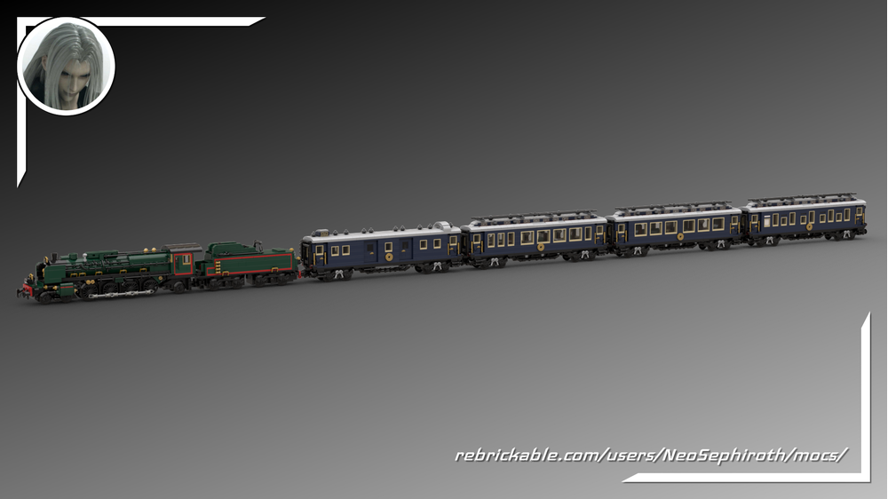 Lego Moc Orient Express By Neosephiroth Rebrickable Build With Lego