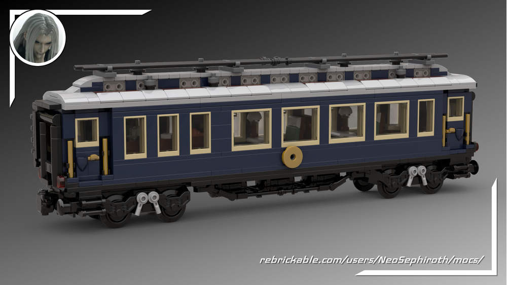 Lego Moc Orient Express By Neosephiroth Rebrickable Build With Lego