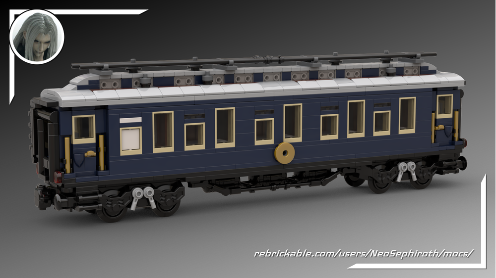 LEGO MOC-170923 Orient Express by NeoSephiroth | Rebrickable - Build ...