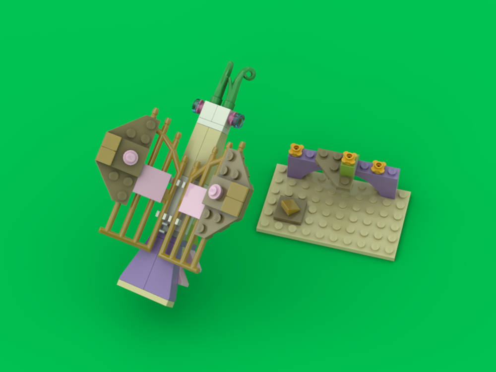 LEGO MOC 41050 Butterfly by Legoivo | Rebrickable - Build with LEGO