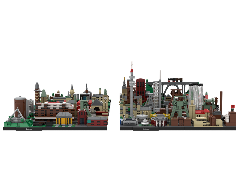 Lego Moc Ruhrgebiet Skylines Bundle By Steinemeister Rebrickable