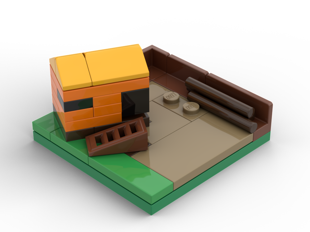 LEGO MOC-170944 Anno 1602 A.D. Lumberjack (Scale3) by Aoi-Blue ...